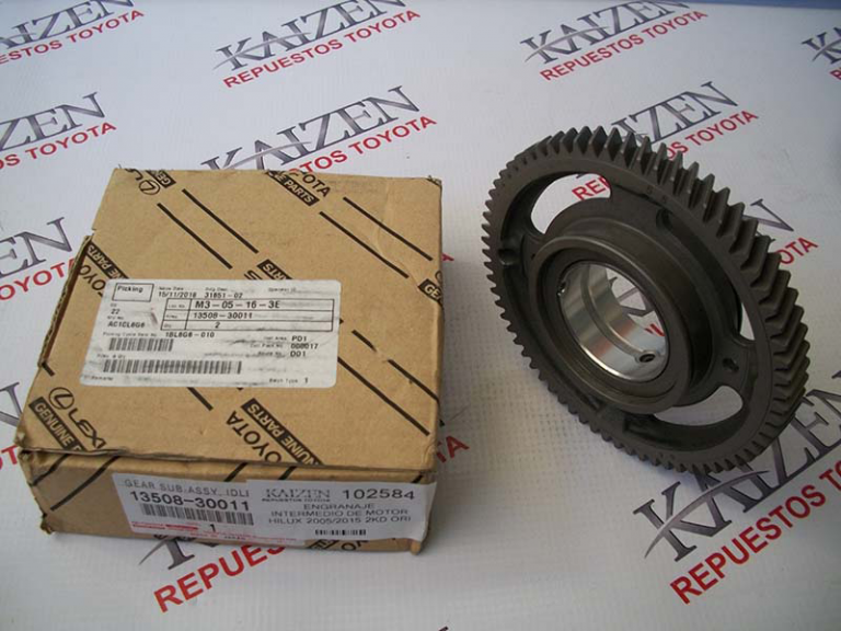 ENGRANAJE INTERMEDIO DE MOTOR HILUX 2005/2015 2KD ORIGINAL – Kaizen Toyota